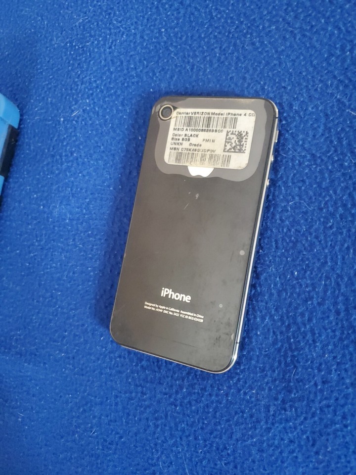 Apple iPhone 1st Generation - 8GB - Black (Verizon) A1349 With Case | eBay