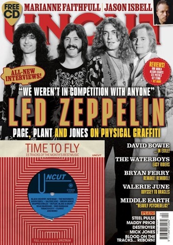 UNCUT MAGAZINE - APRIL 2025 - LED ZEPPELIN Free CD “Time to Fly” David ...