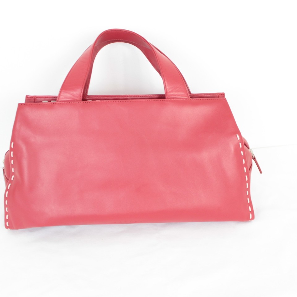 Red Radley Leather Bag With Dust Bag | eBay