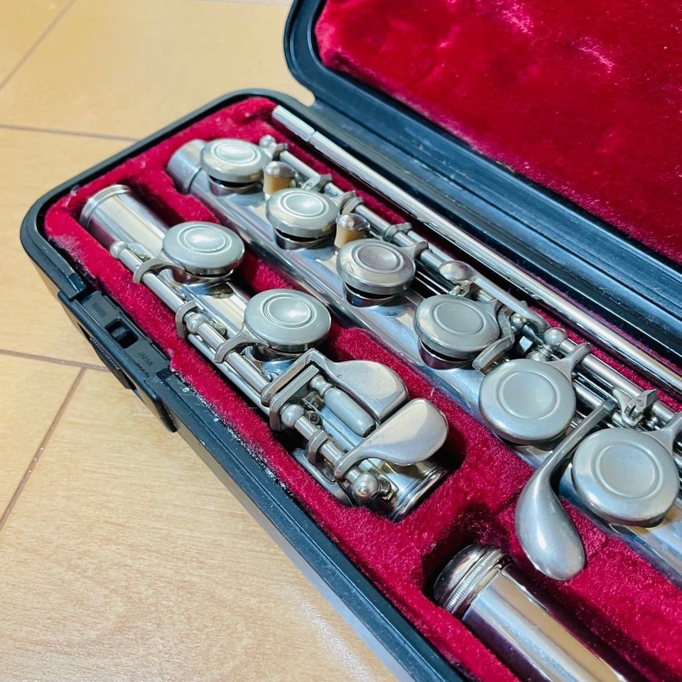 NIKKAN YAMAHA YFL-211 Flute Silver Plating with Hard Case from Japan | eBay