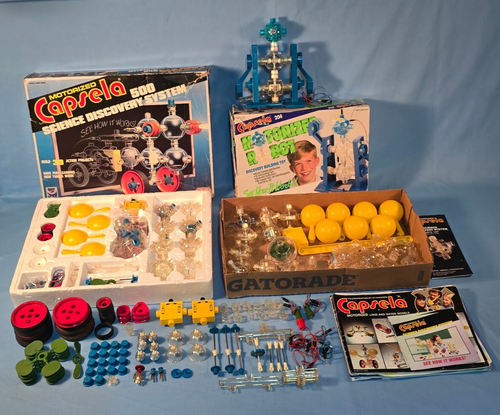 VINTAGE CAPSELA 204 500 700 MOTORIZED SCIENCE DISCOVERY TOYS PARTS ...