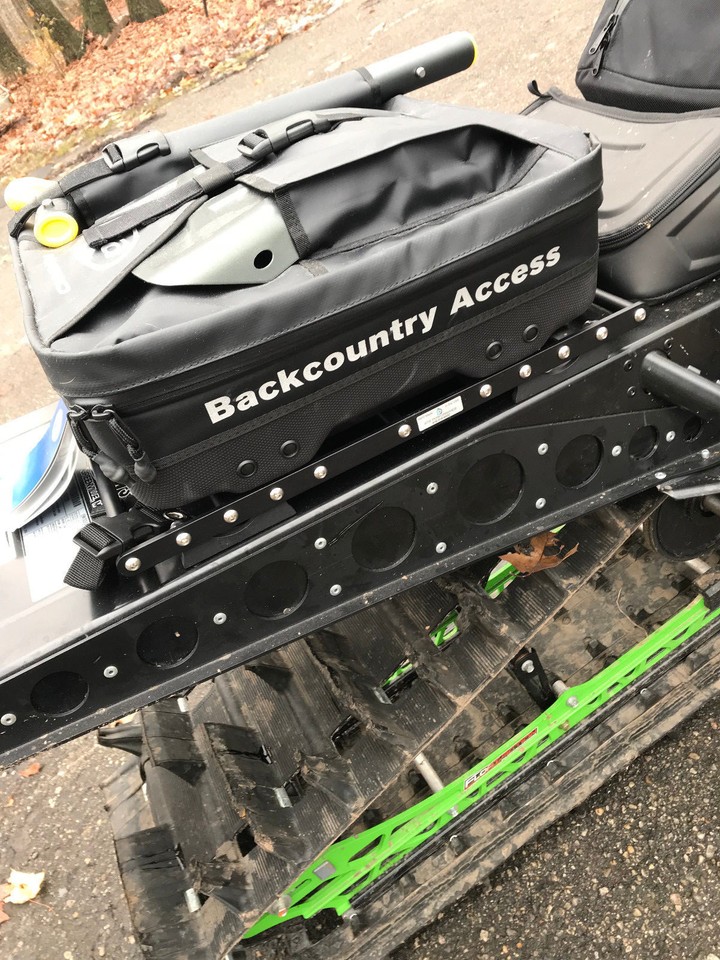 Polaris Arctic Cat Snowmobile Tunnel Rack, Slim Tunnel Bag Rack, (UN ...