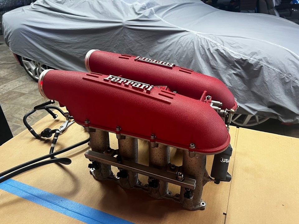 Ferrari F430, Intake Manifold, Complete, Used 3,500 miles, as shown ...