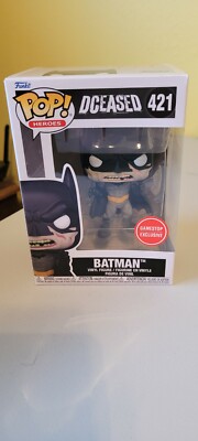 Funko Pop Heroes DC DCEASED Batman #421 Gamestop Exclusive | eBay