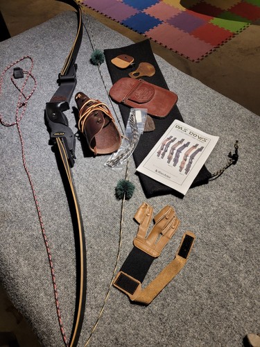 DAS Dalaa Recurve Bow 50# 60" very lightly used and well maintained. | eBay