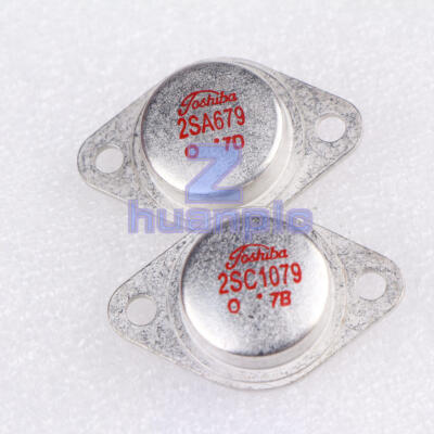 1pair NEW Transistor TOSHIBA TO-3 2SA679/2SC1079 A679/C1079 | eBay