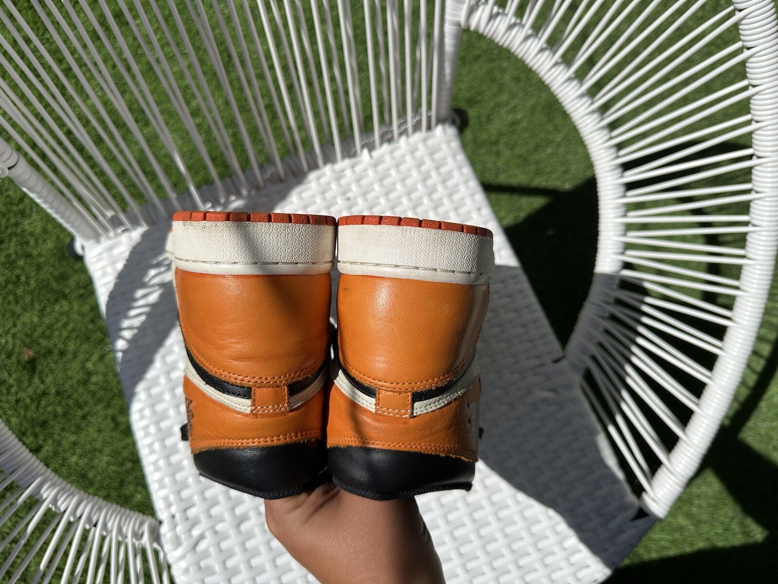 Size 10 - Jordan 1 Retro OG High Shattered Backboard with no box ...