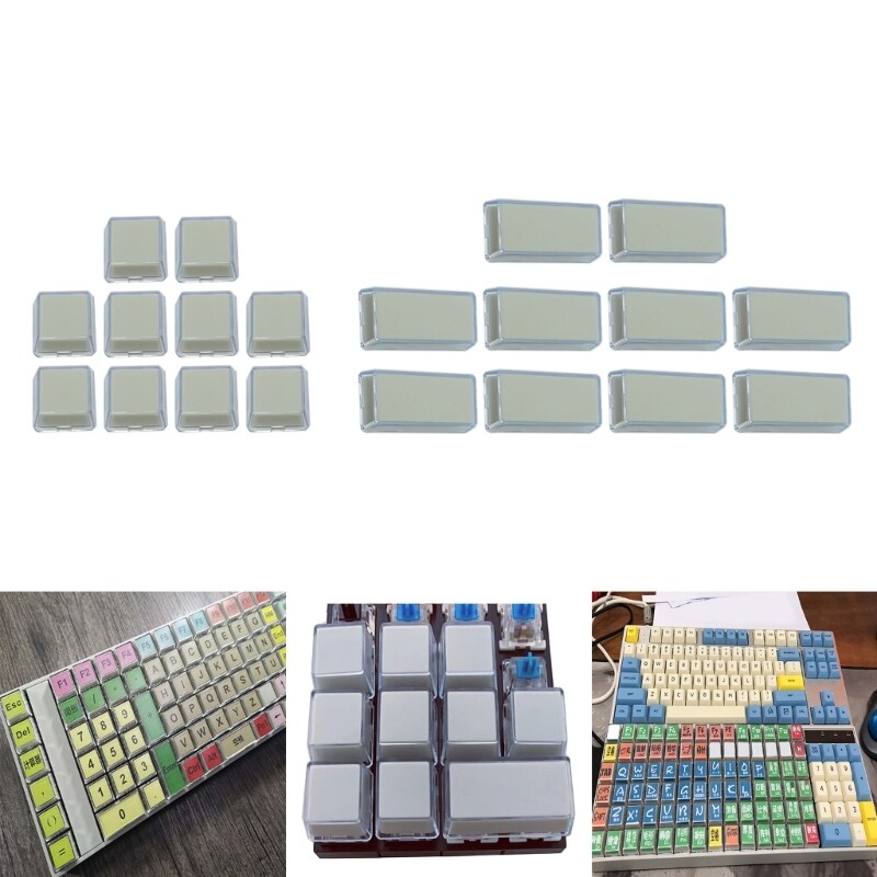 ABS Double-layer Removable Keycaps Replacement for Mechanical Keyboard ...