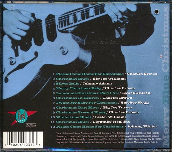 MERRY BLUE CHRISTMAS Charles Brown, Lightnin' Hopkins, Lowell Fulson CD ...