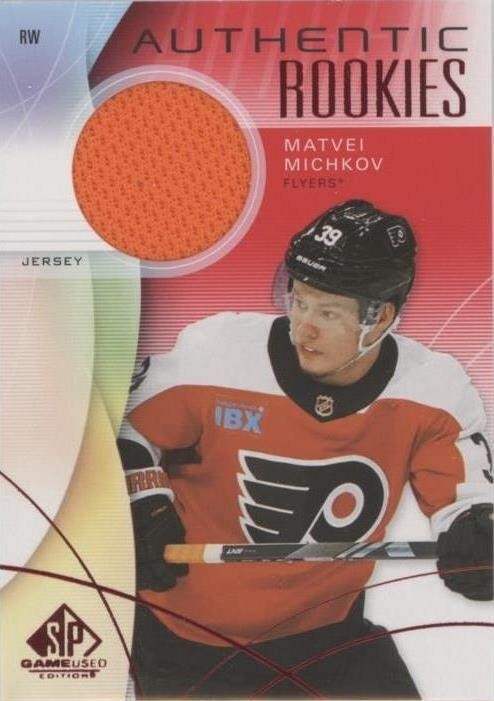 2024-25 Upper Deck Sp Game Used - Authentic Rookies Matvei Michkov #250 ...