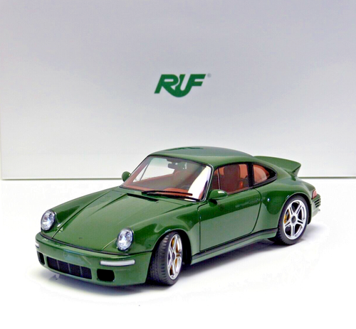 RUF Porsche 911 SCR 2018 irish-green / silver rims 1:18 Almost Real ...