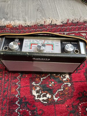 Vintage 1960s Roberts RIC-1 LW/MW Portable Transistor Radio Working | eBay