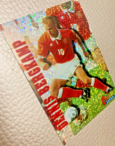 1996-97 Panini Calcio cards 97 #110 Eurostars Dennis Bergkamp Holland ...
