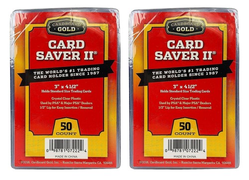 Card Saver 2 - Semi-Rigid Trading for Baseball Cards 98781072200 | eBay