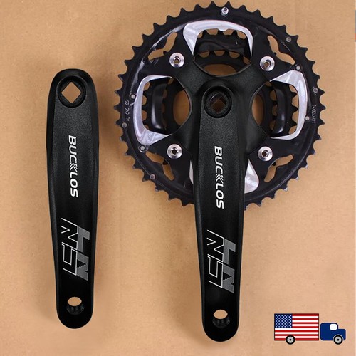 Cycling Crankset 170mm 22-44T Double/Triple Speed Bike Chainring set ...