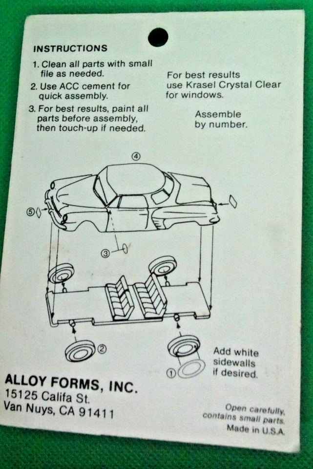 Alloy Forms Inc. HO #2040 Studebaker, 1948 - Kit | eBay