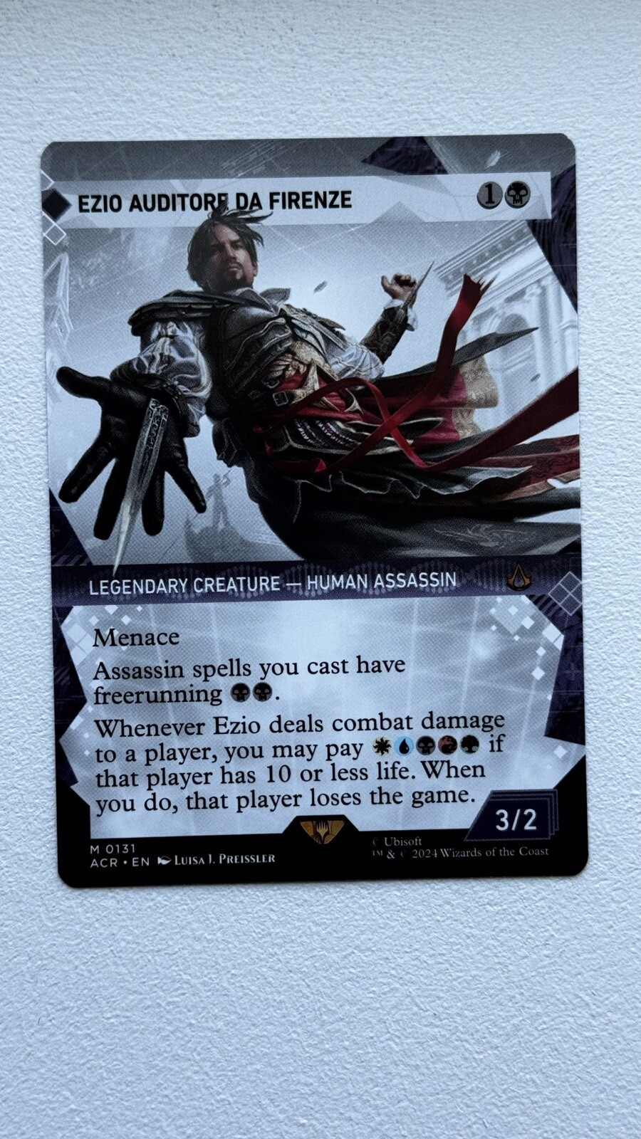Ezio Auditore da Firenze (Showcase) #131 Assassin's Creed MTG | eBay