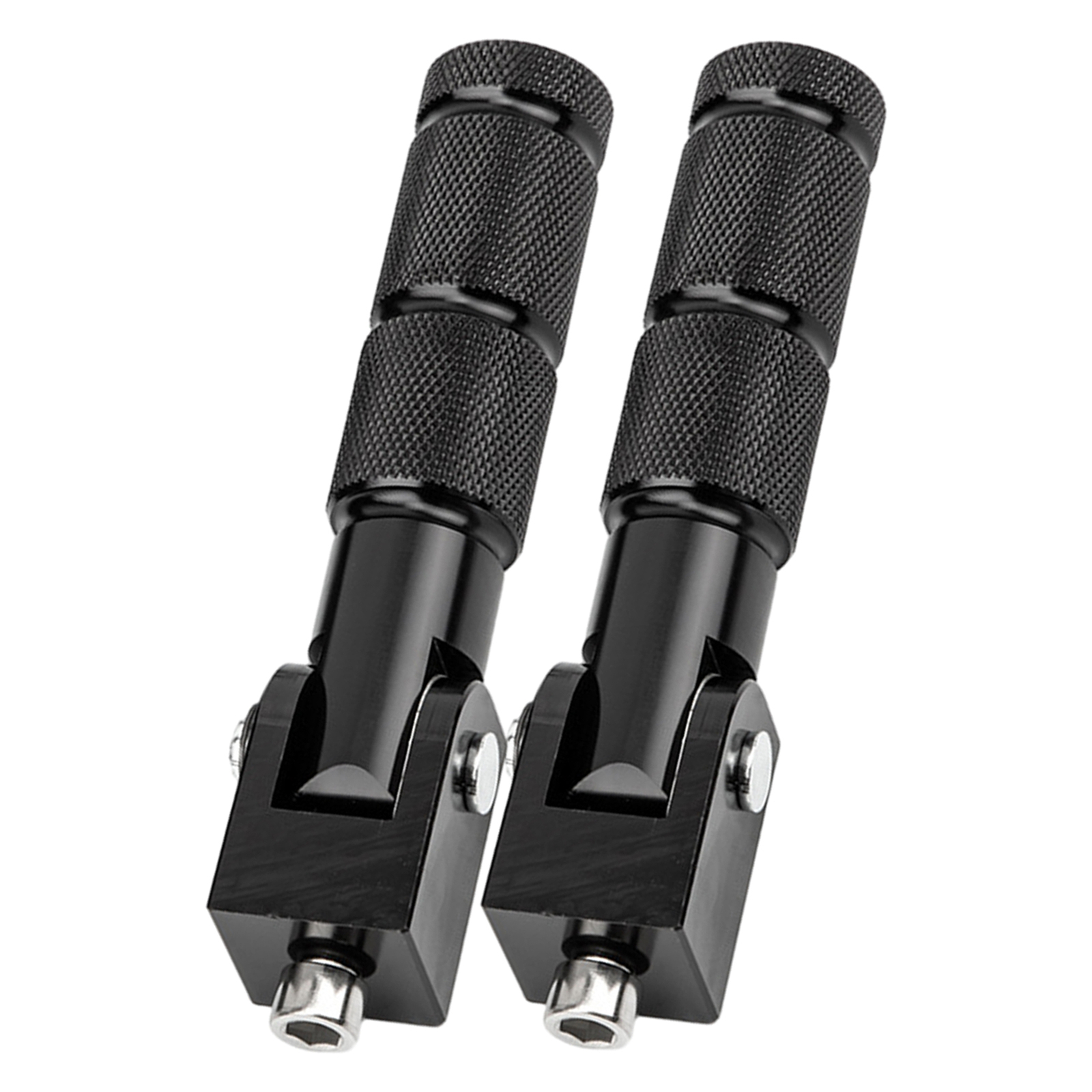 2pcs Folding Motorcycle Foot Pegs Rear Footrest Sturdy Mini Wear ...