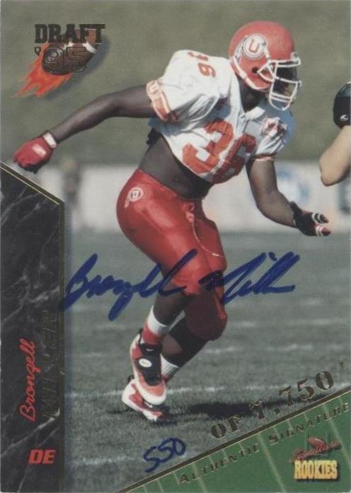 1995 Signature Rookies - Bronzell Miller #52 Signatures /7750 (AU, RC ...