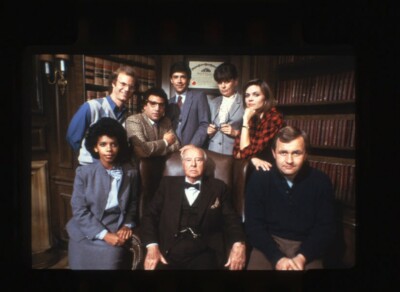 Paper Chase John Houseman Cast Pose Original 35mm Transparency Stamped ...