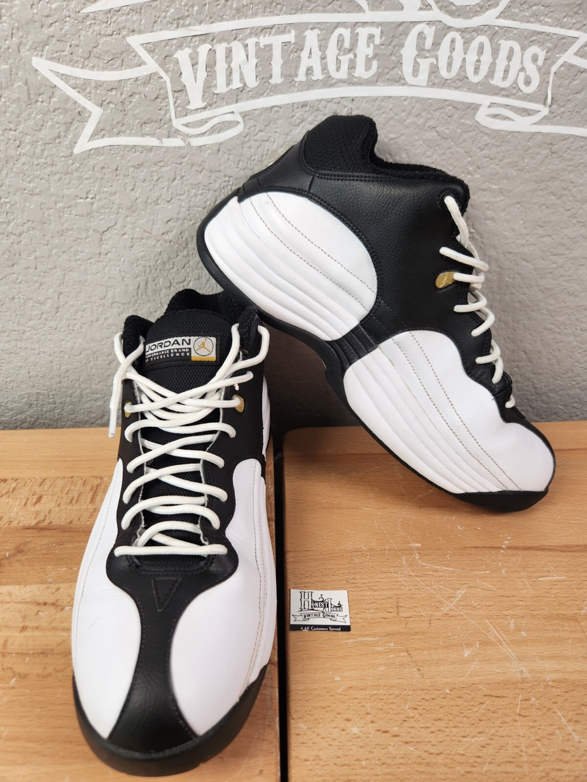 Nike Jordan Jumpman Team 1 White Black Gold Retro CZ9… - Gem