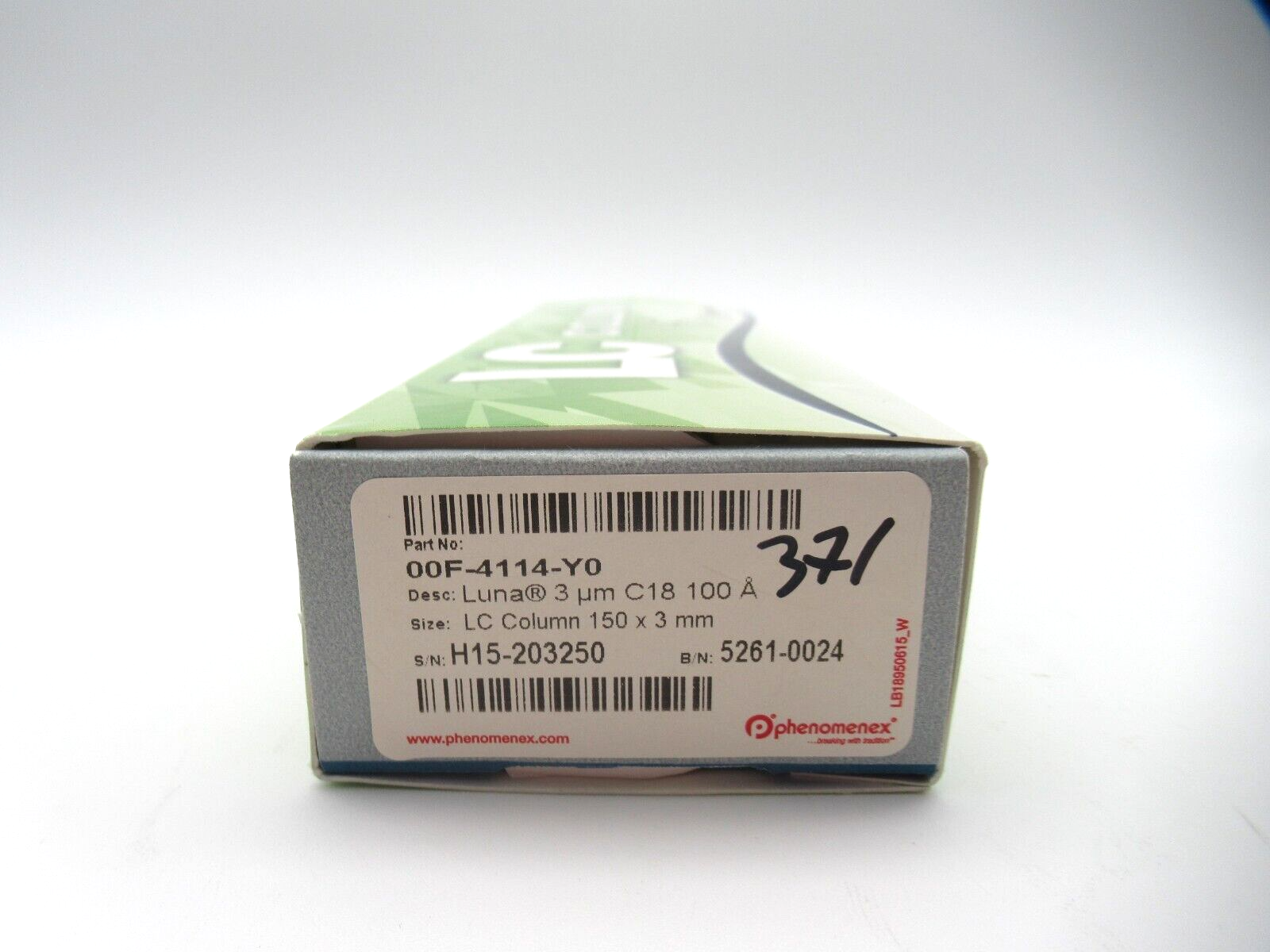 HPLC Column Phenomenex Luna C18 3µm 150x3mm 00F-4114-Y0 for sale online ...