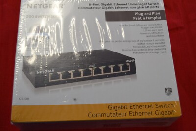 NETGEAR 8-Port Gigabit Ethernet Unmanaged Switch (GS308) - 606449140132 ...