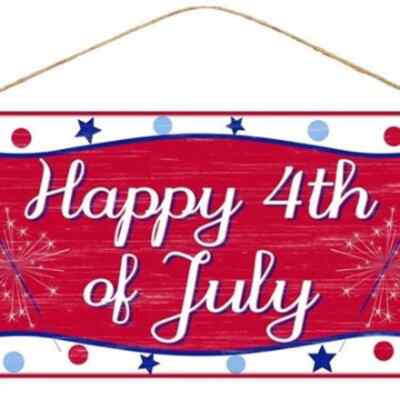 Happy 4th of July sing, Independence Day Sign | eBay