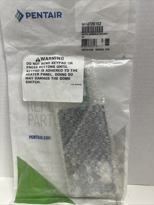 Genuine Pentair 472610Z Switch Membrane Replacement for MasterTemp ...