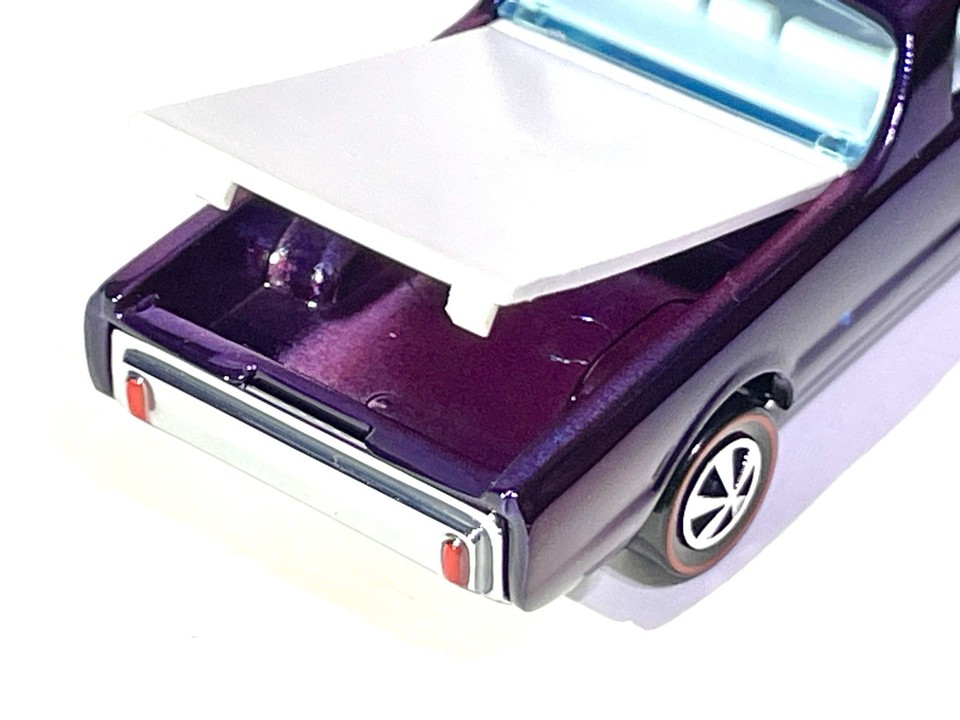 Hot Wheels CUSTOM MADE 1968 Custom Fleetside - DEEP CHROME PURPLE ...