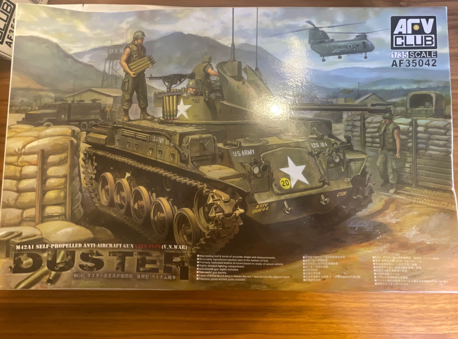 AFV 1:35 Scale M42A1 Self-propelled Anti-aircraft Gun Late Type V.n.War ...