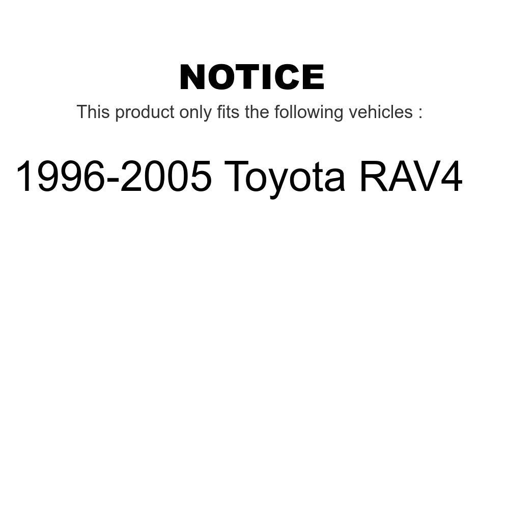 For 1996-2005 Toyota RAV4 Rear Suspension Shock Absorber Pair | eBay