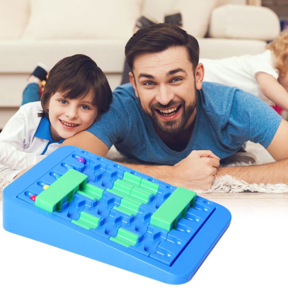 Logical Maze Puzzle Find Routes Board Game DIY STEM Toy for 3 to 6 Year ...