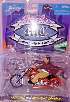 Homie Rollerz MC Motorcycle Club Nite Owl and Midnight Cruiser Orange 1 ...