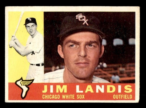 1960 Topps Baseball #550 Jim Landis VG *f2 | eBay
