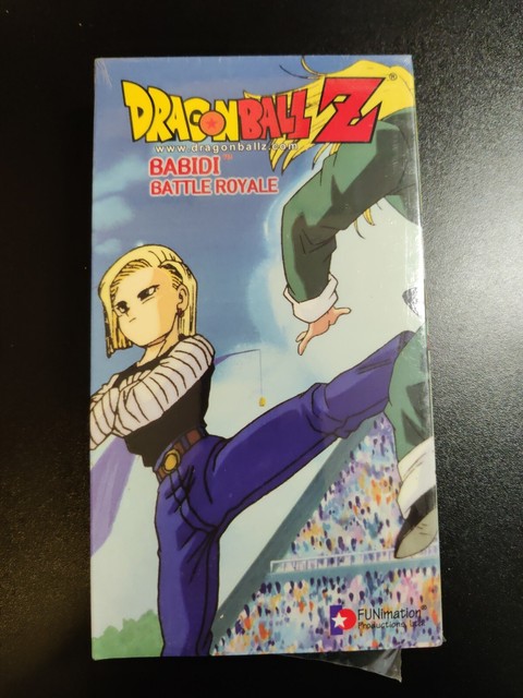 Dragon Ball Z VHS FUNimation DBZ Babidi Battle Royale 2001 for sale ...