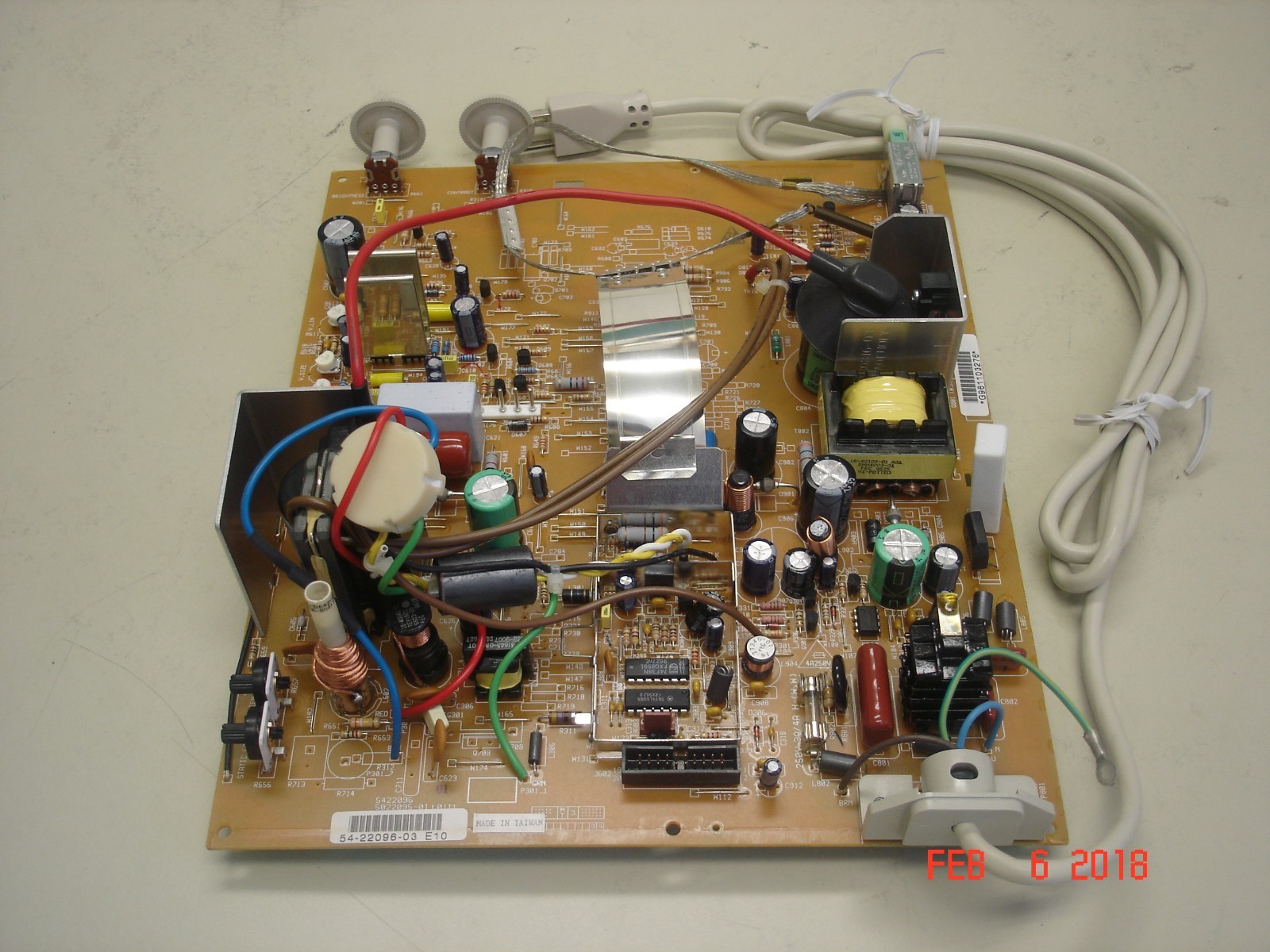 54-22096-03 DEC VT510 POWER & LOGIC MODULE, NEW PULLS W/ POWER CORD | eBay