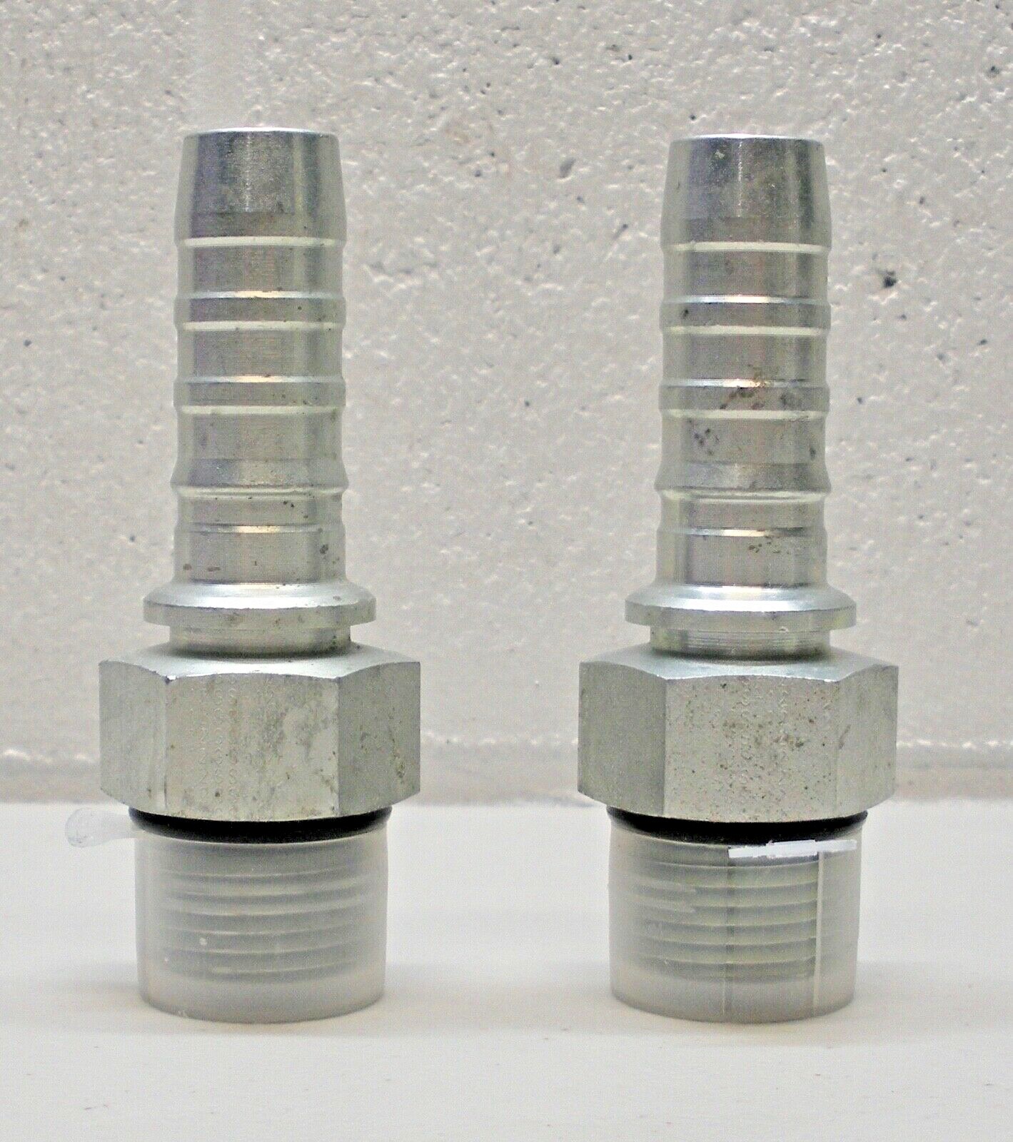 Gates 12GS-12MBX / G20120-1212X Hydraulic 3/4" Hose Fitting - LOT of 2 ...