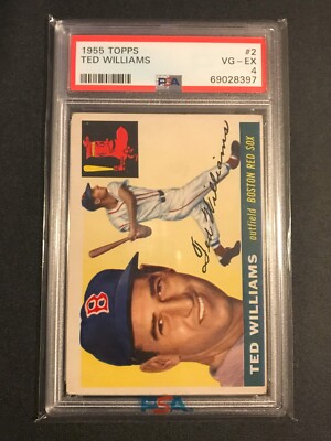 1955 Topps #2 Ted Williams PSA 4 | eBay