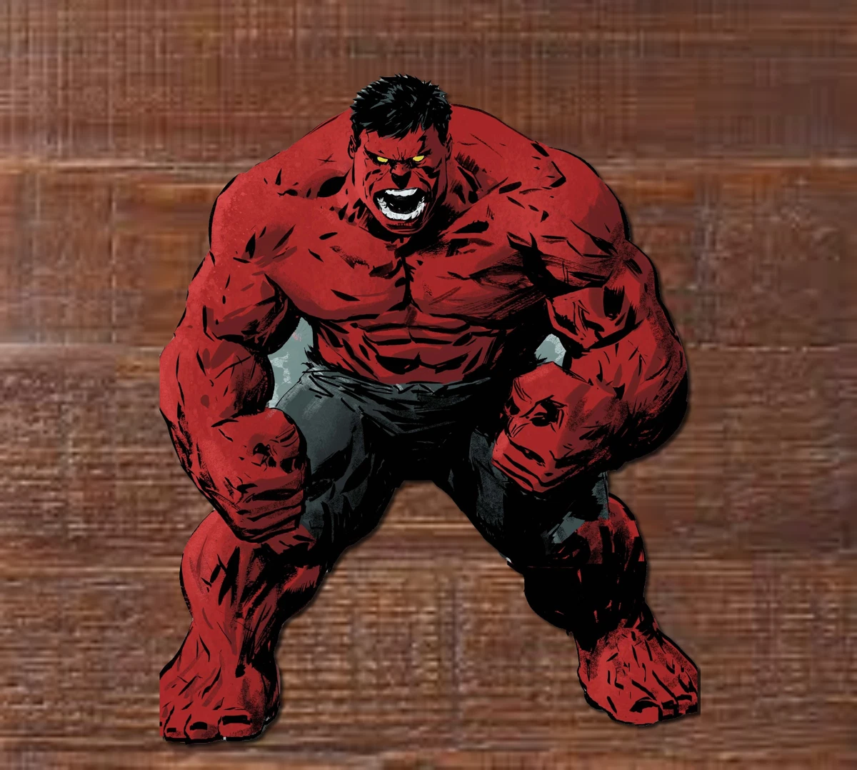 Marvel Red Hulk Wallpaper