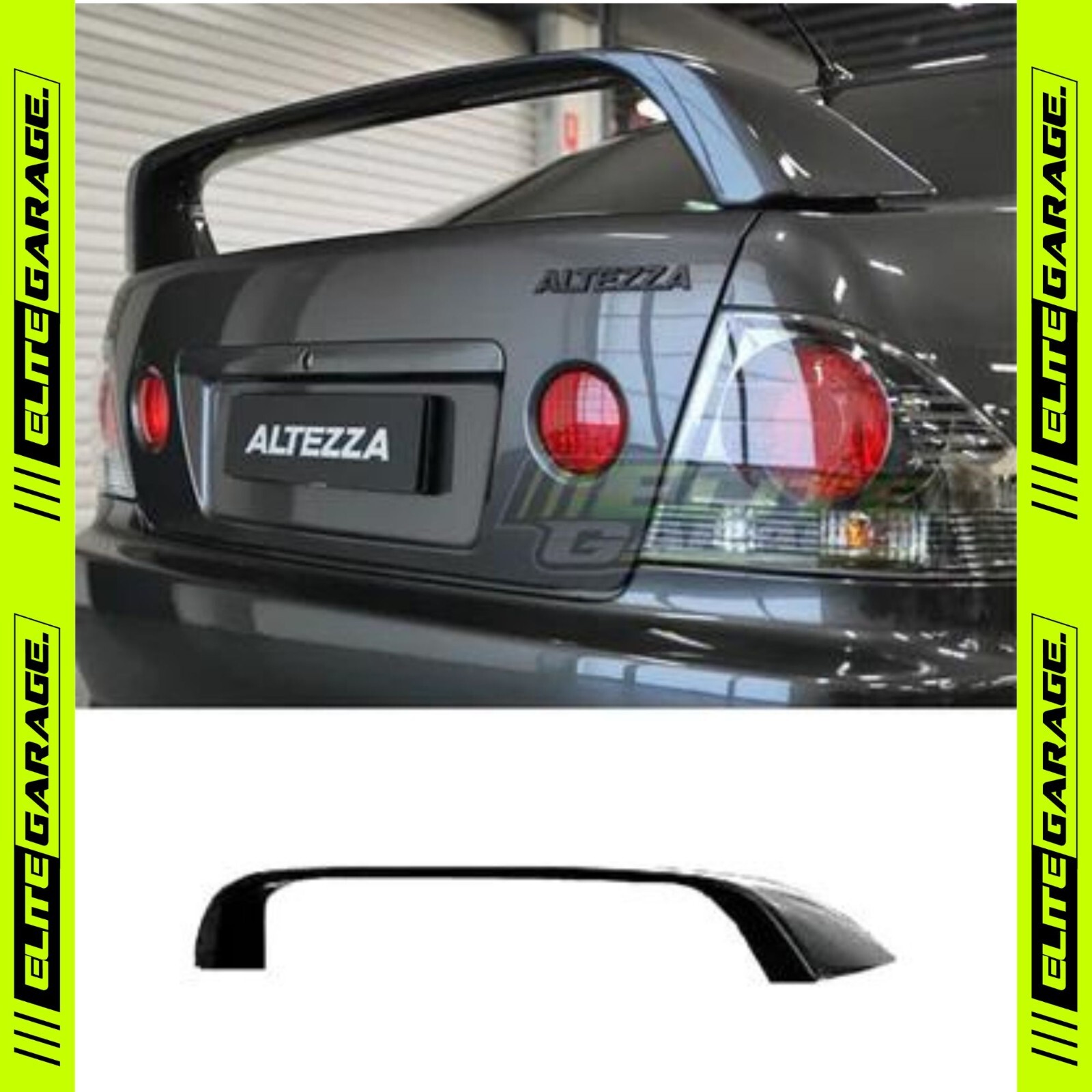 Fits 98-05 LEXUS IS200 IS300 - TRD Style Rear Boot Trunk Wing Spoiler ...