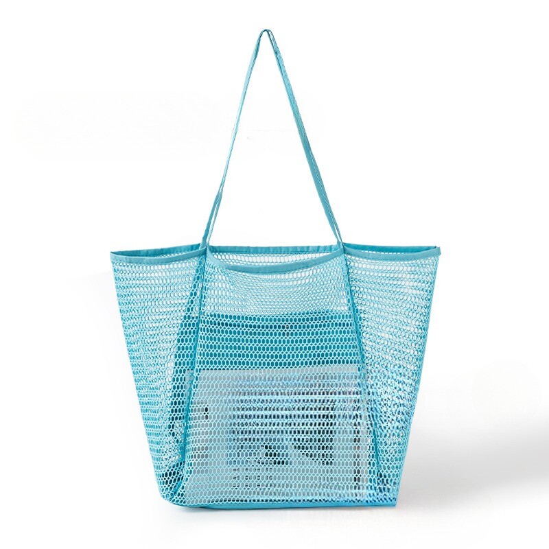 Beach Bag Handbag Beach Net Bag Toiletries Swimming Clothes Storage Bag ...