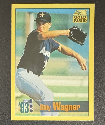 Billy Wagner 1994 Score ROOKIE Gold Rush #536 - Houston Astros | eBay