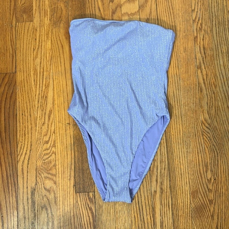 Andie Kauai One Piece Swimsuit Verbena Purple Sparkle Size M NWT | eBay UK