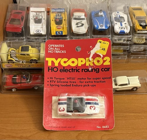 HTF Rare NOS 1975 Tyco Pro 2 #8683 H.O. Porsche 914 #3 Red Slot Car ...