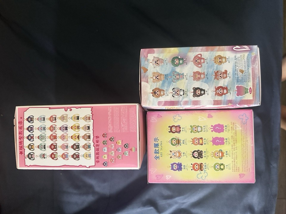 Baby three Macaron v2 + Mini v3 + Elf Plush Blind Box | eBay