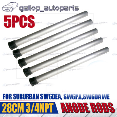 28cm Hot Water Anode Rods Fit Suburban SW6DEA SW6PA SW6DA 5Pcs/Set AU ...