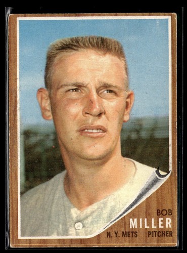 1962 Topps Bob Miller #293 New York Mets | eBay