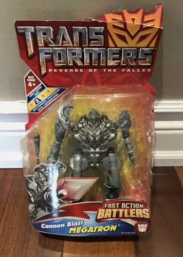 MEGATRON Revenge of the Fallen Cannon Blast Transformers Fast Action ...