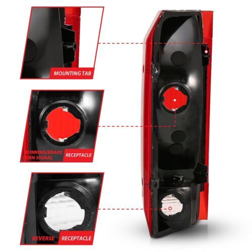 Anzo USA 311306 Tail Light Assembly Fits 92-97 Bronco F-150 | eBay